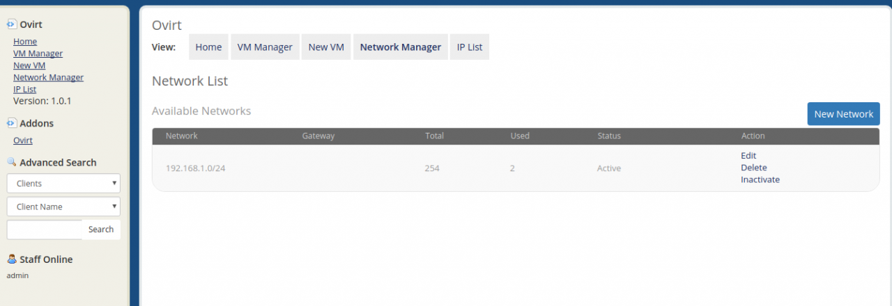 oVirt virtualization manager - Bobcares