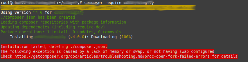 Installation Failed Deleting composer json How We Fix It 